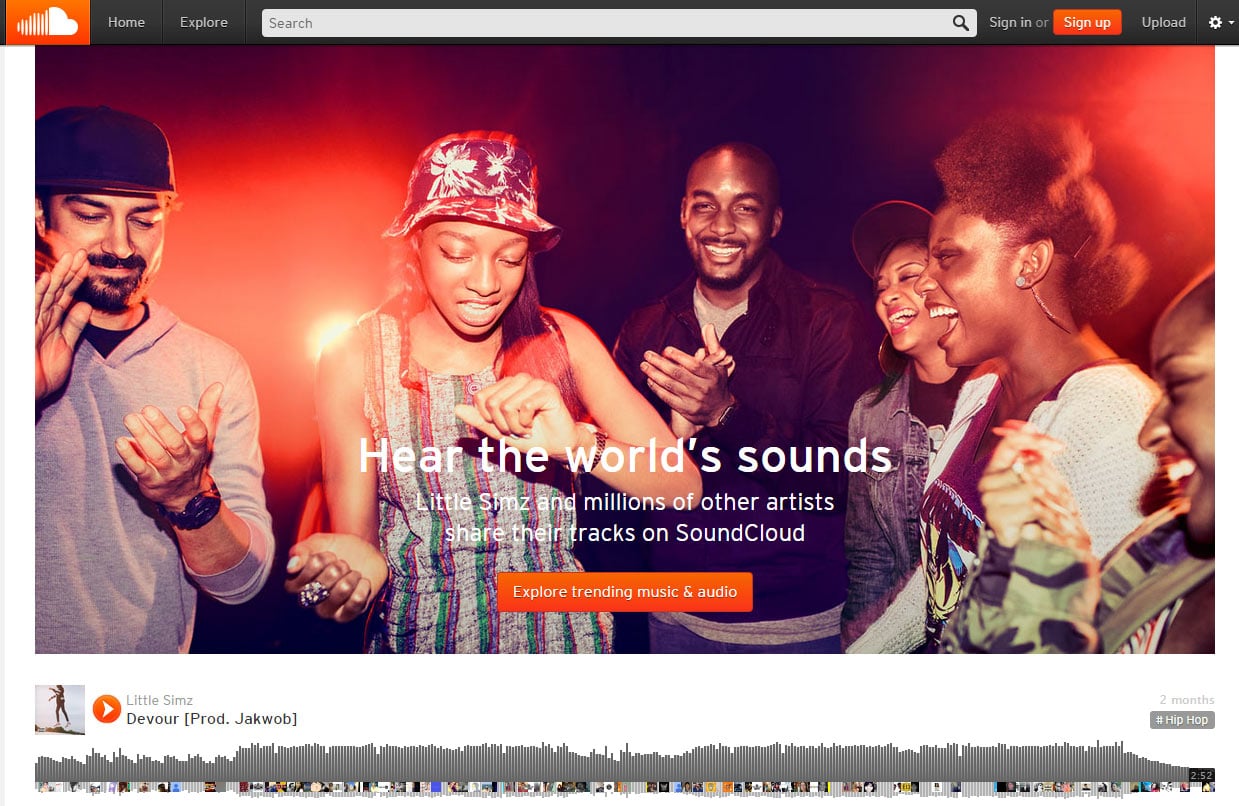 Soundcloud vs. Spotify: Social Music and Content Marketing